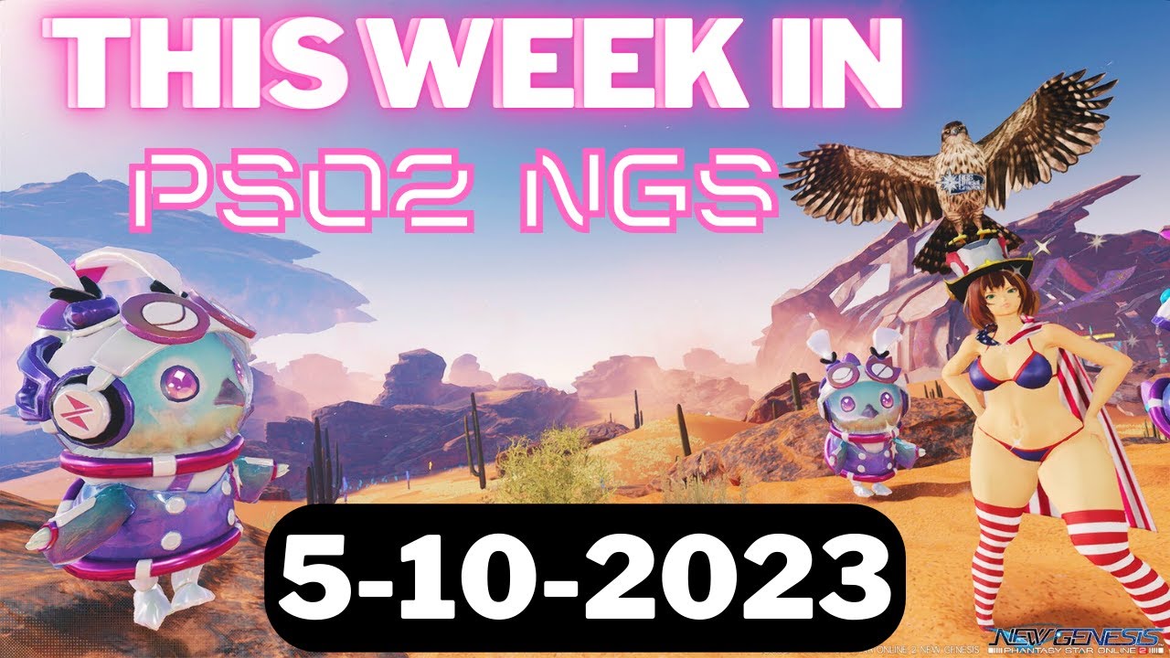 PSO2 NGS This week in NGS Update info 5-10-2023 - YouTube