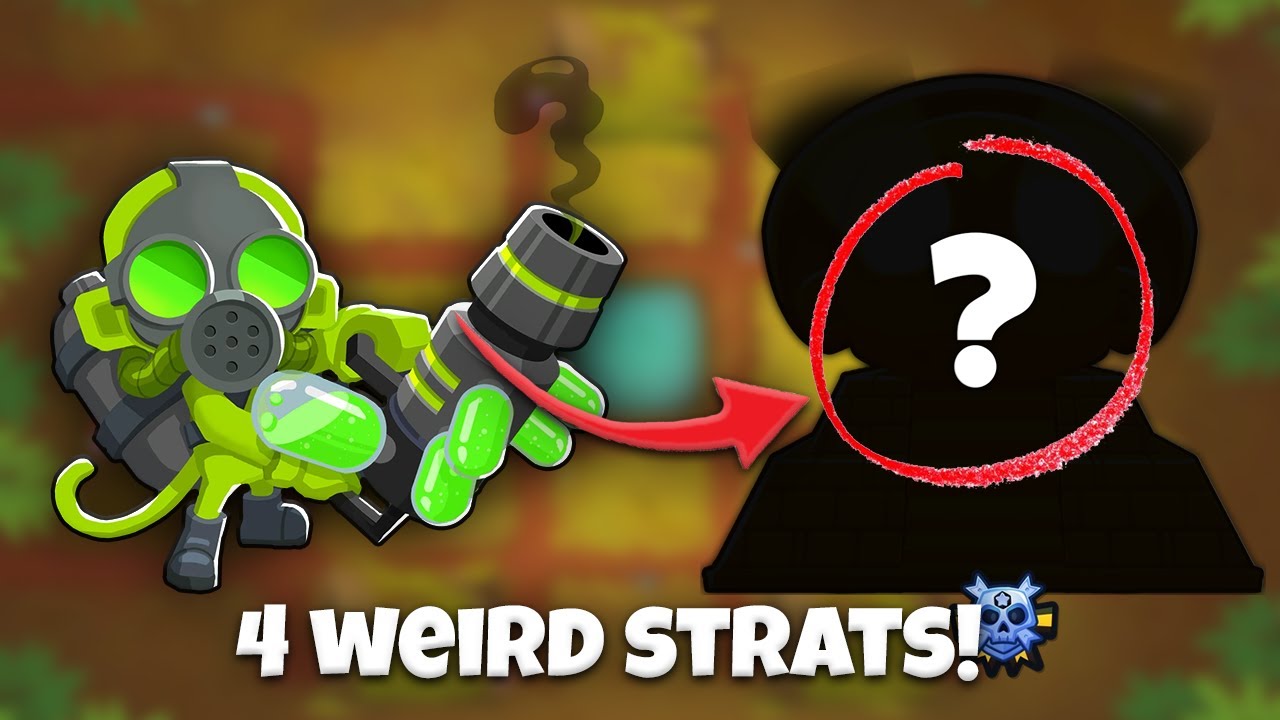 4 CHIMPS STRATS that get WEIRDER than the last?! (BTD6 Patch 37.1 ...