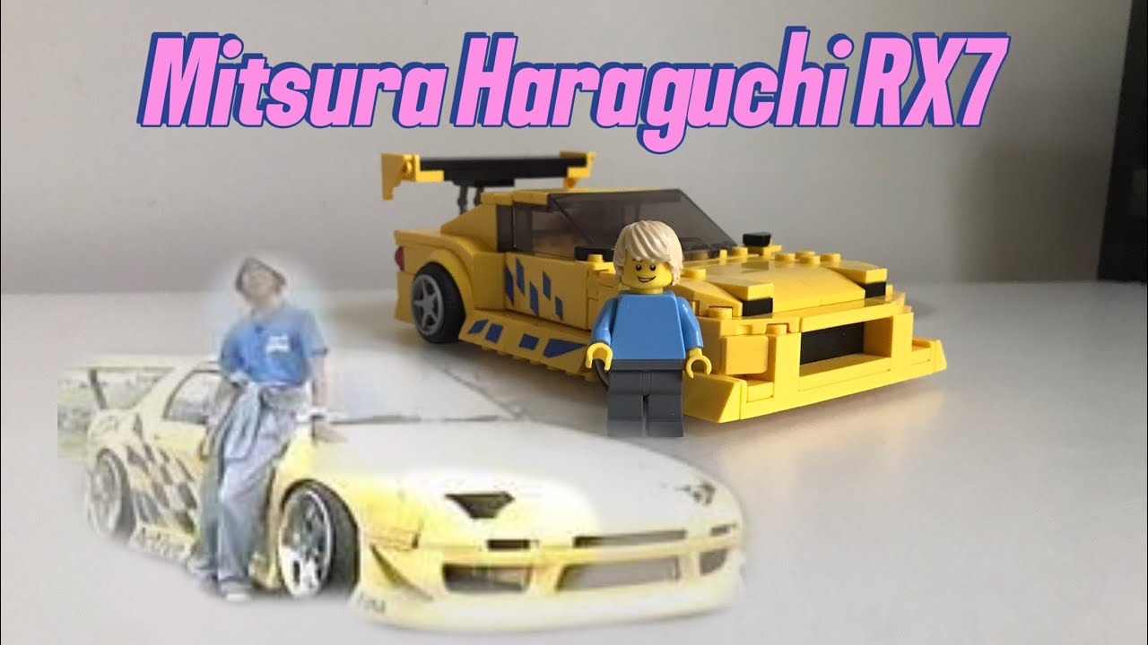 I made Mitsura Haraguchi’s Rx7 In LEGO! - YouTube