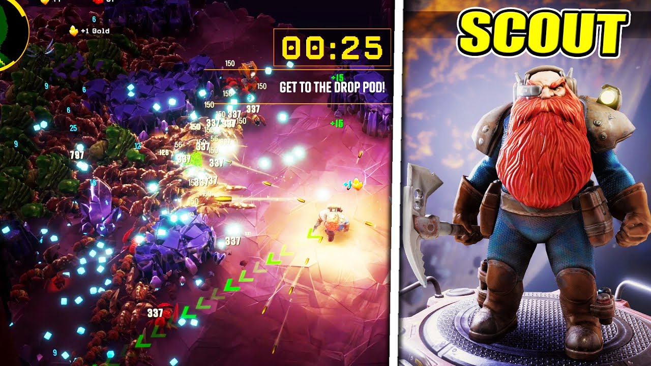 Dwarves + Mining + Horde Survivor = Amazing Game Deep Rock Galactic ...