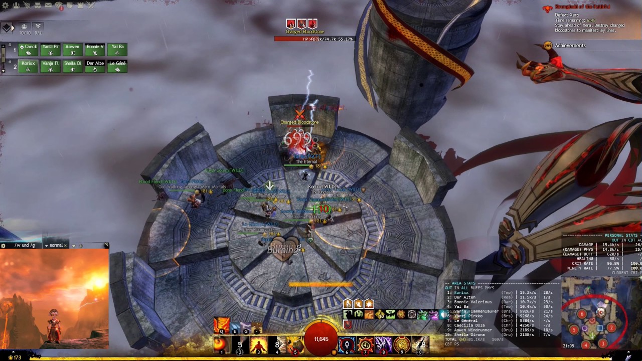 GW2: [WILD] Xera Kill (7:45) - F/A Staff Tempest - YouTube