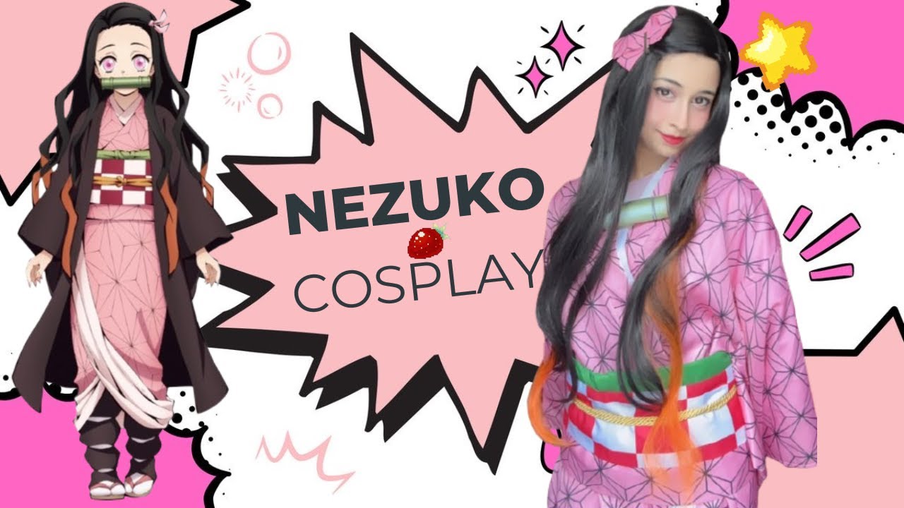 I Became Nezuko Kamado for a Day! Cosplay Vlog + Convention Moments ...