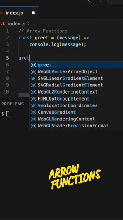 JavaScript Arrow Functions Explained FAST! 🚀 #CodingShorts #Shorts - YouTube