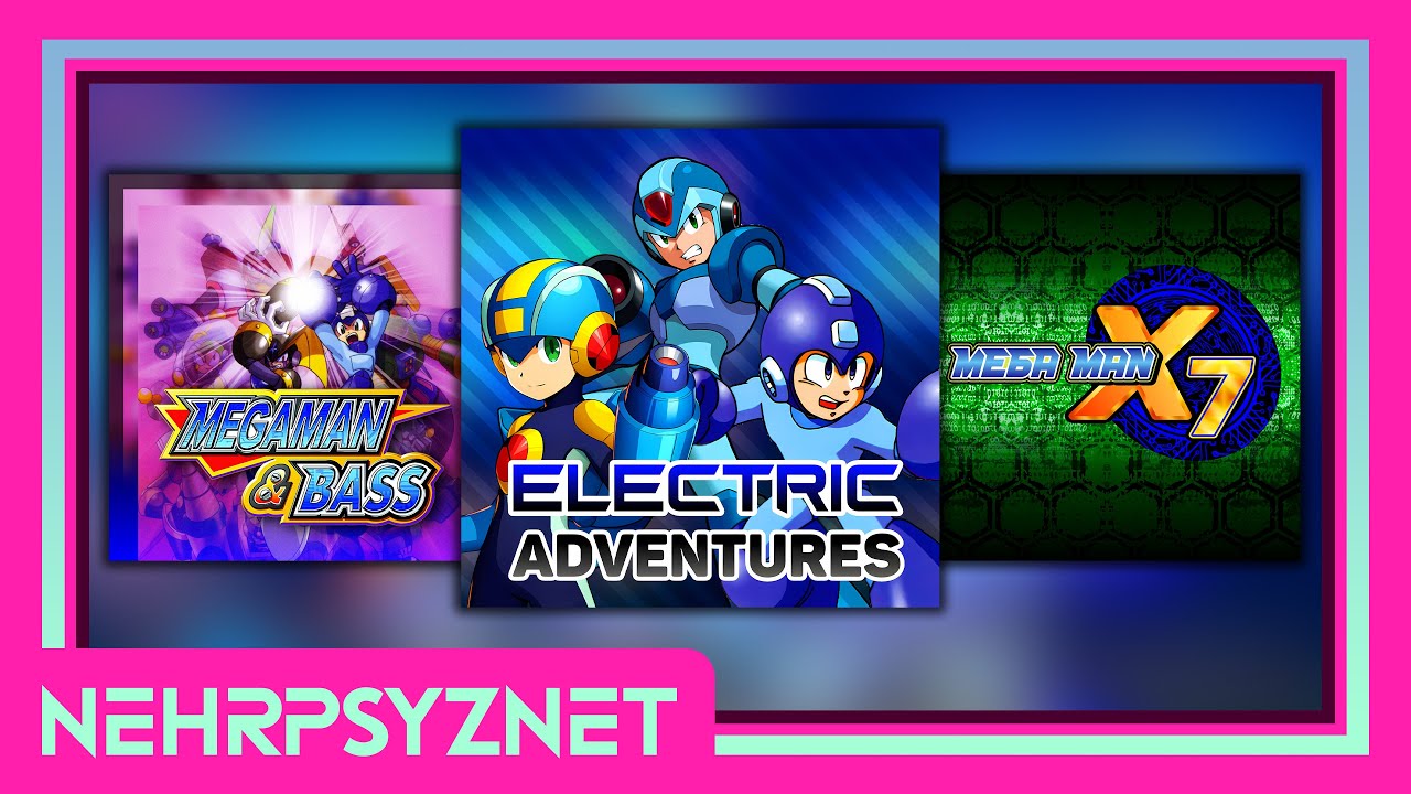 Mega Man Music Mix - Electric Adventures (Classic Mega Man, Mega Man X ...
