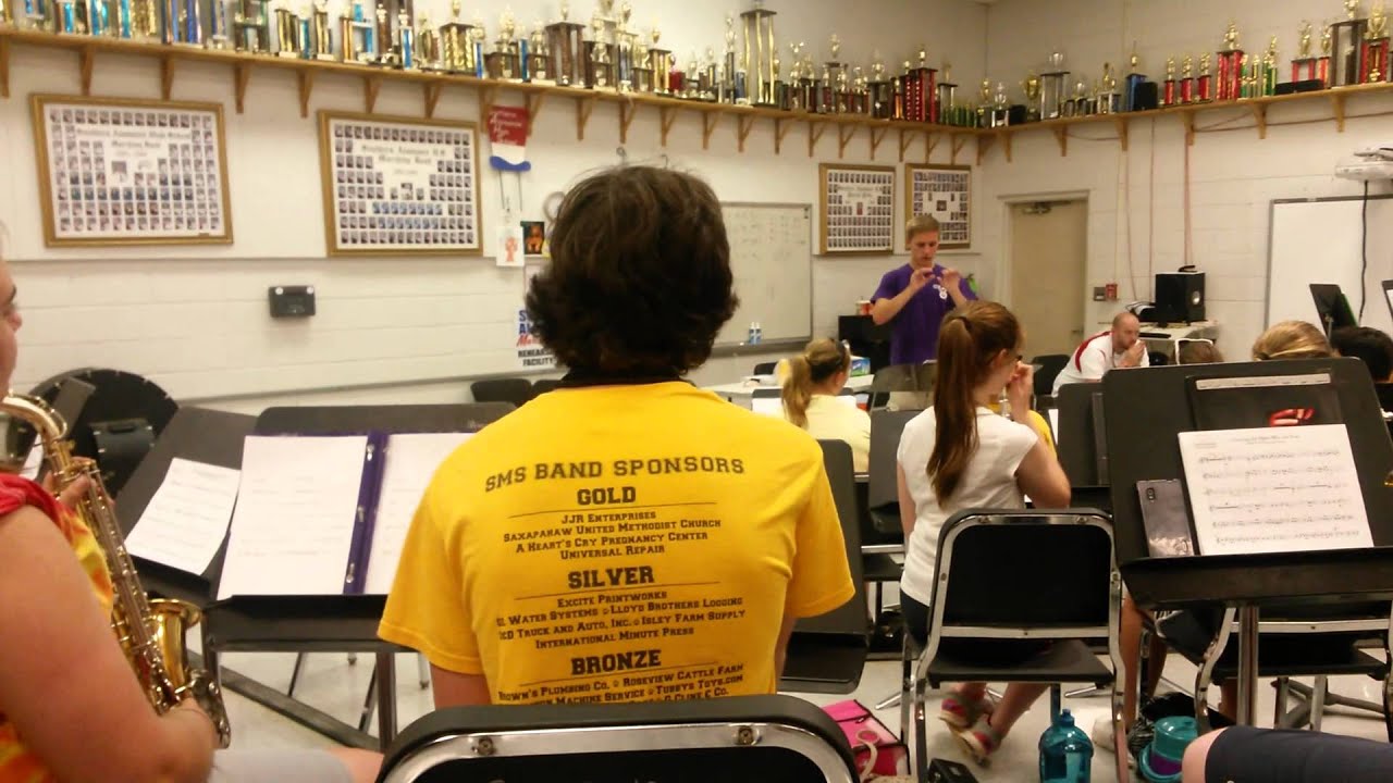 SAHS Marching Band- I Can See For Miles/Who Are You? BARITONE CAM - YouTube