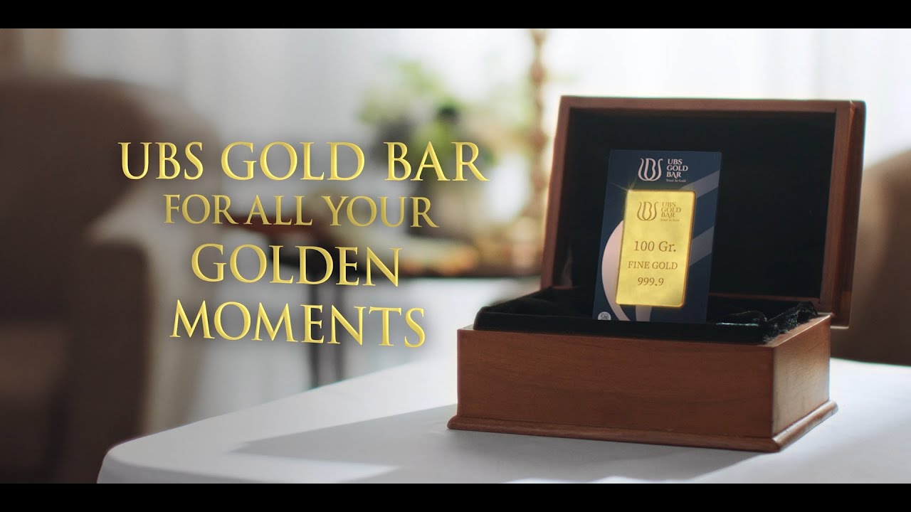 UBS Gold Bar For Your All Golden Moment - YouTube