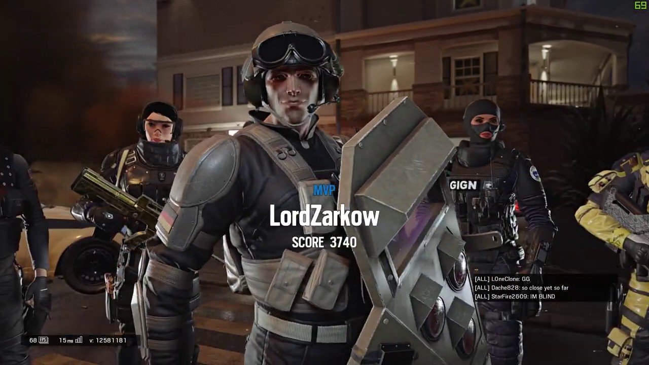 Blitz Elite uniform MVP animation (Tom Clancy's Rainbow Six Siege ...