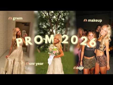 PROM 2026 | grwm, makeup, dance, friends, + more!!