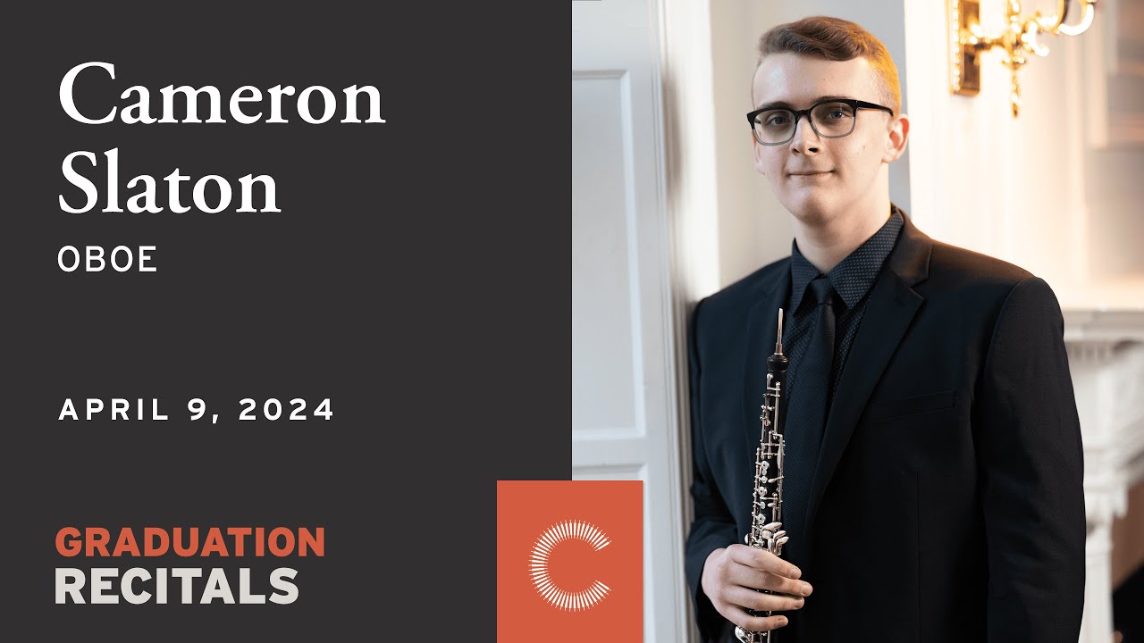 Graduation Recital: Cameron Slaton, oboe - YouTube