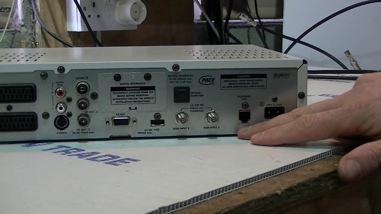 [Reupload - tvtradedave] How to Connect & Install a Sky+ Box - YouTube