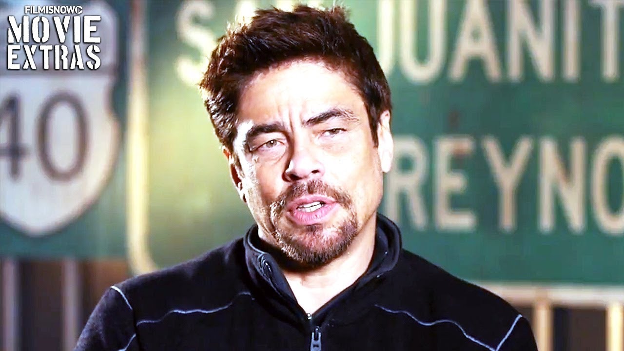 SICARIO: DAY OF THE SOLDADO | On-set visit with Benicio Del Toro ...