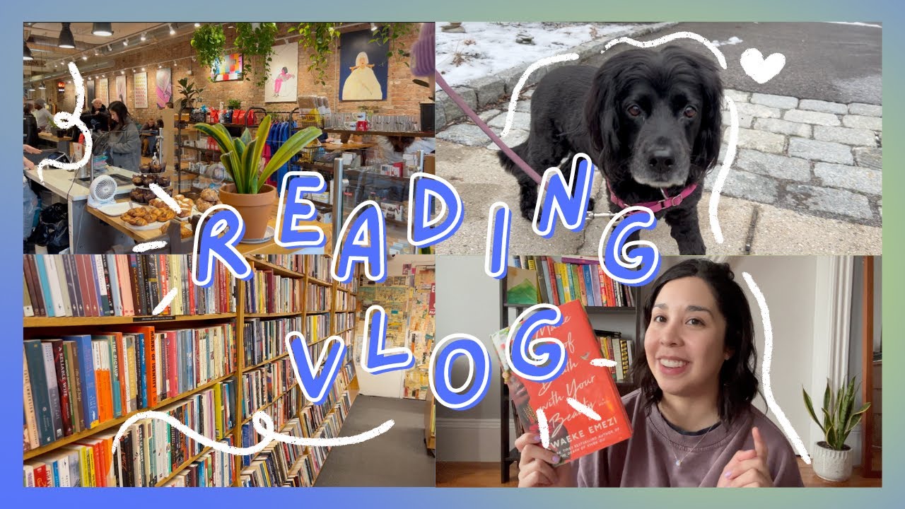 reading vlog: the book that got me out of a reading slump - YouTube