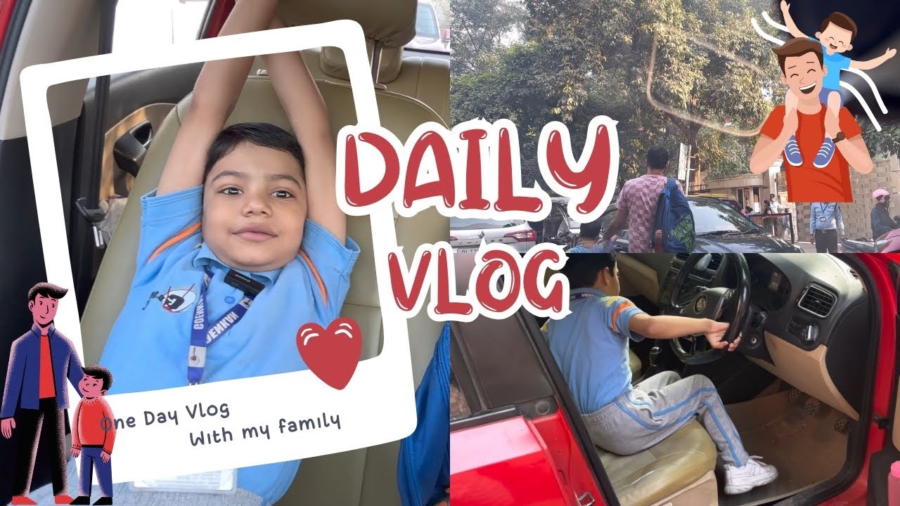 “A Day in the Life: School Routine, Office Work, and Tarush’s New ...