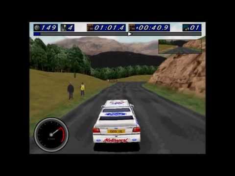 Network Q Rac Rally Championship (1996) - Dosbox Gameplay - YouTube