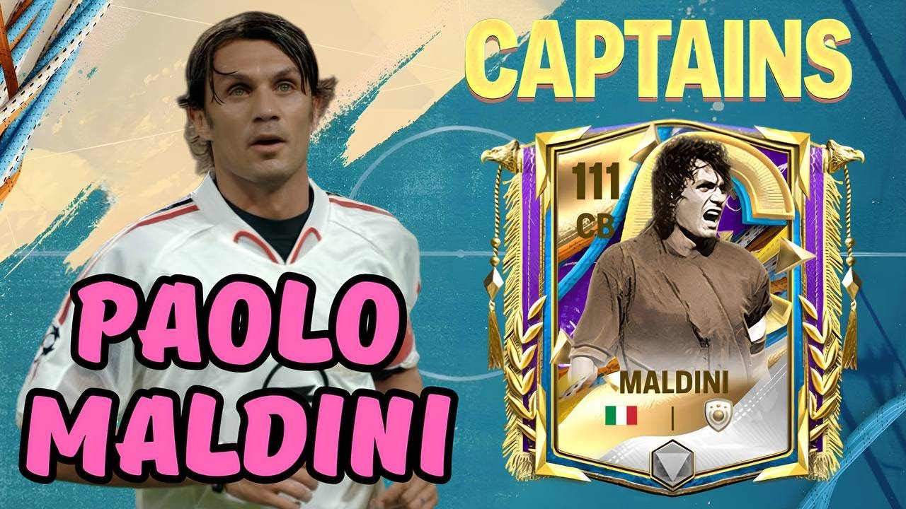 Review PAOLO MALDINI 111 CB Captains 25 Greatest Icon Player Fc Mobile ...