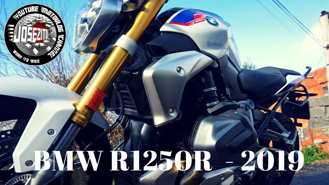 BMW R1250R 2019 - review e test ride - YouTube