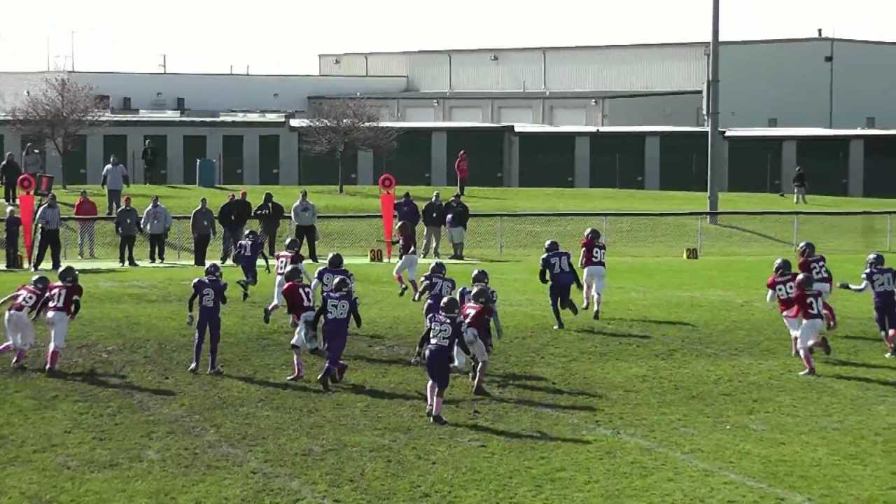Youth Football Highlights 2012 - 12 Year Old - YouTube