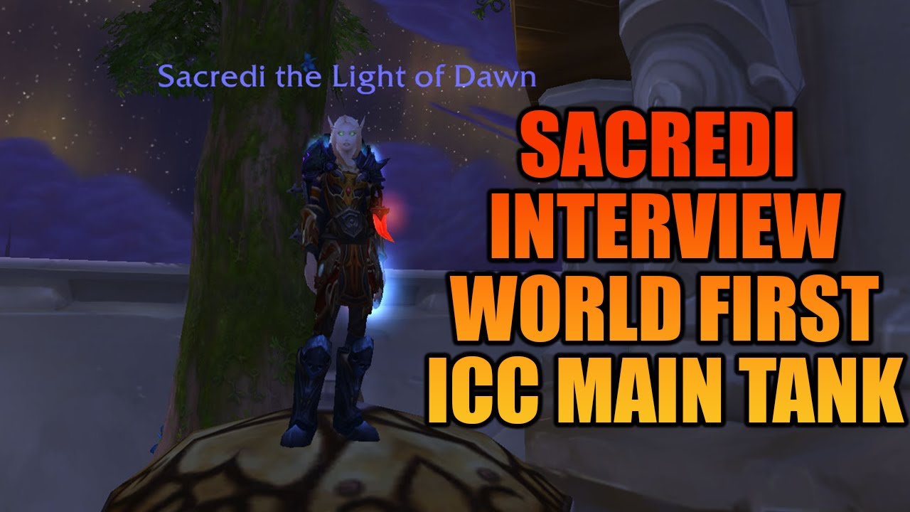 Sacredi Interview - Progress MT - World First ICC - YouTube