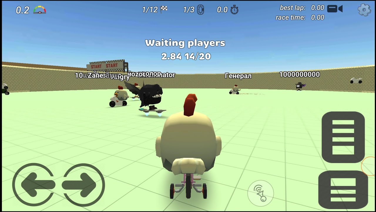Chicken Game Racing - Baby Chicken Kid - Chicken Cartoon - YouTube