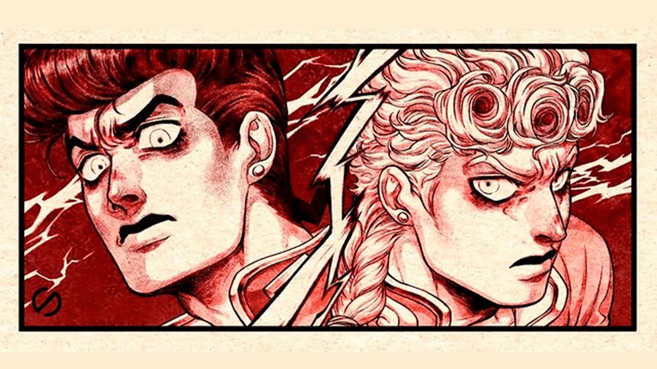 ДЖОСКЕ VS ДЖОРНО (jjba comic) [RUS DUB] - YouTube