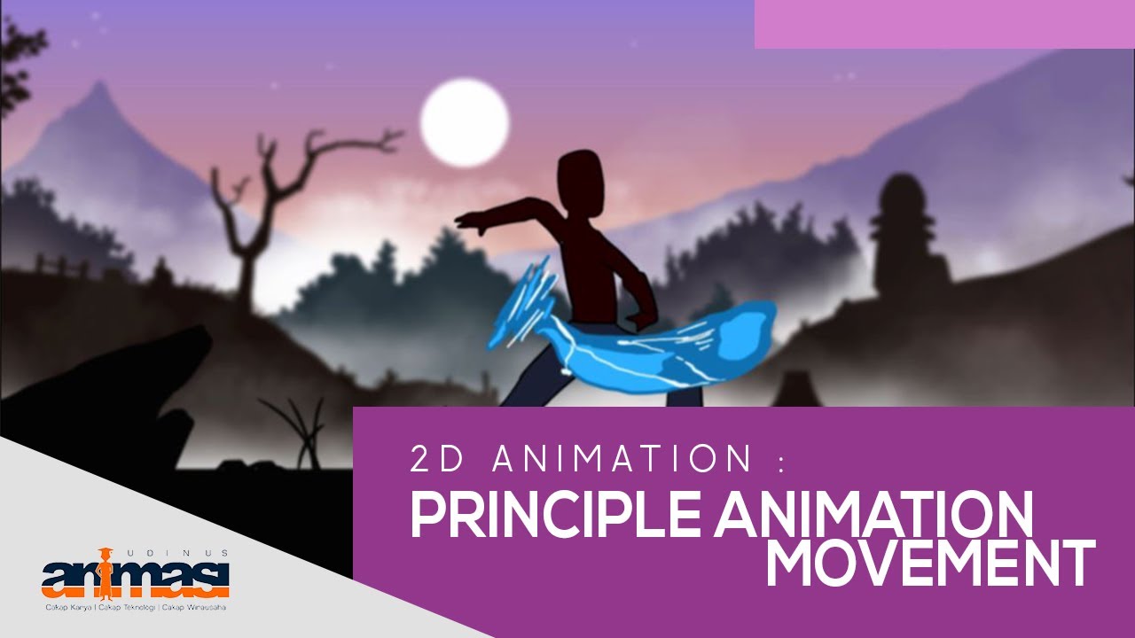 2D Animation : The Principle of Animation in Various Movements - YouTube