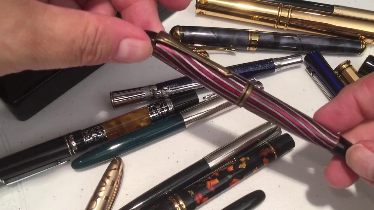 Pens for Pen World profile - YouTube