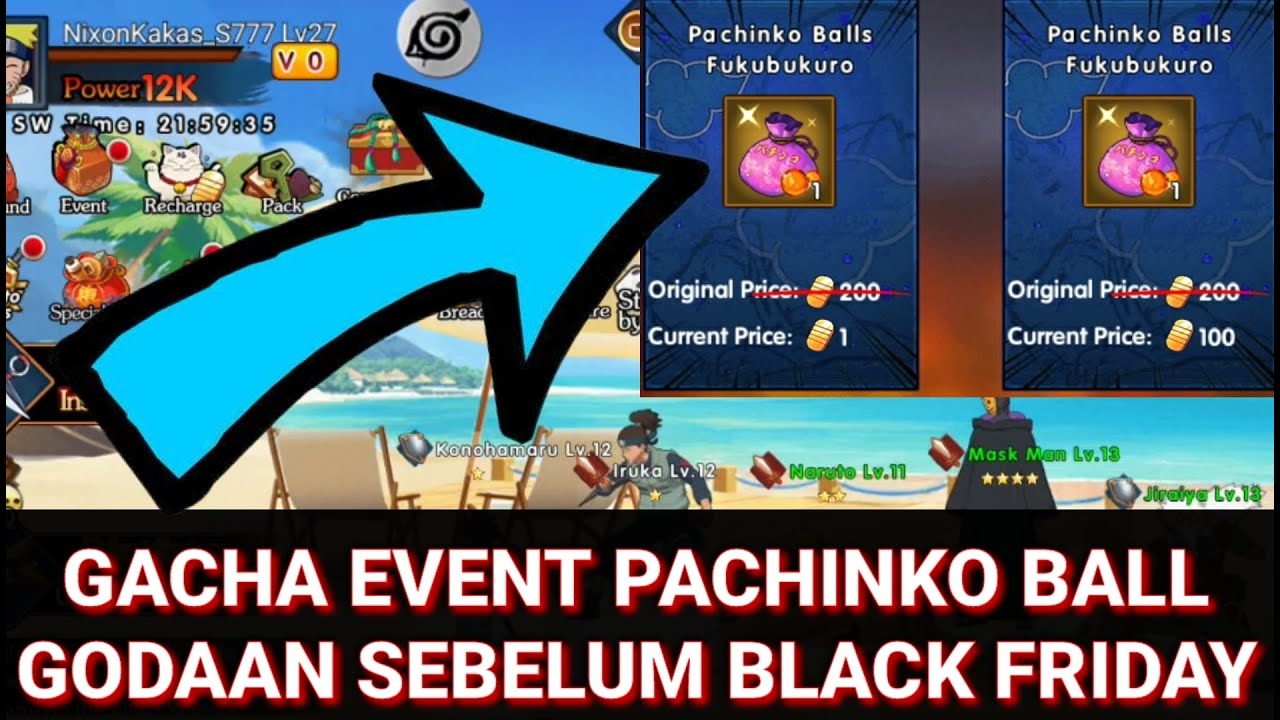 Ultimate Fight:Survival Gacha Event Pachinko Ball Godaan Sebelum Black ...