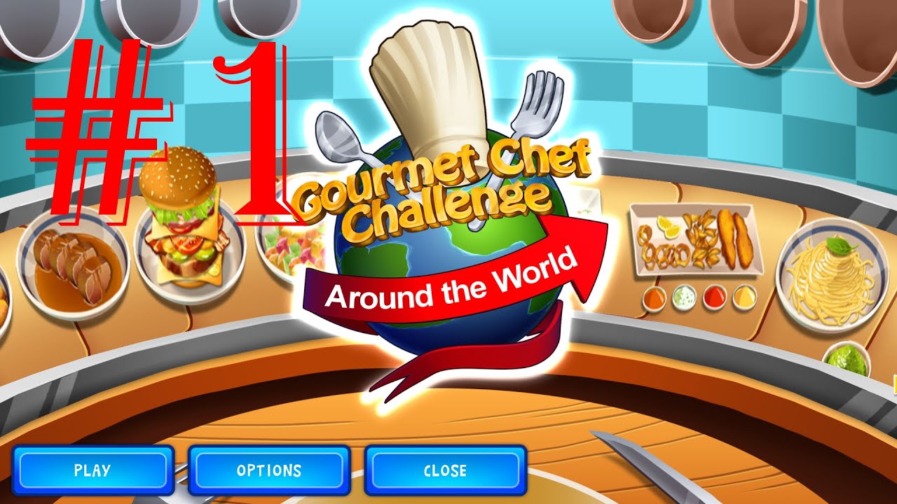 Marlo ile Gourmet Chef Challenge Around the World Oynuyoruz | Bölüm #1 ...