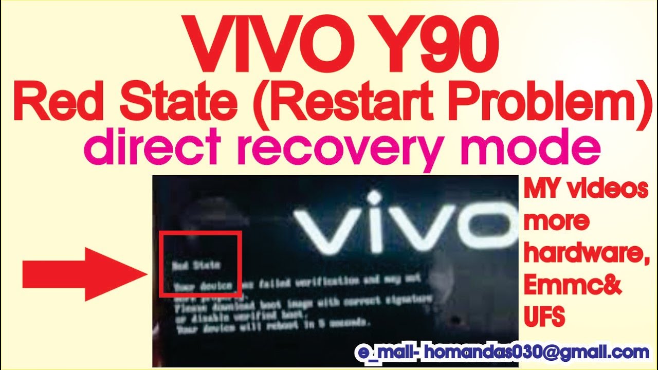 VIVO Y90 (PD1917F) Red State - YouTube