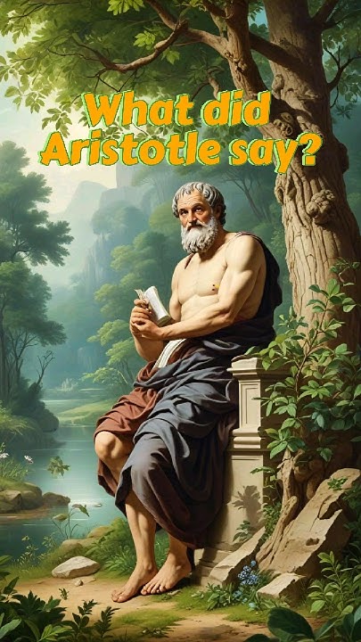 What did Aristotle say? - YouTube