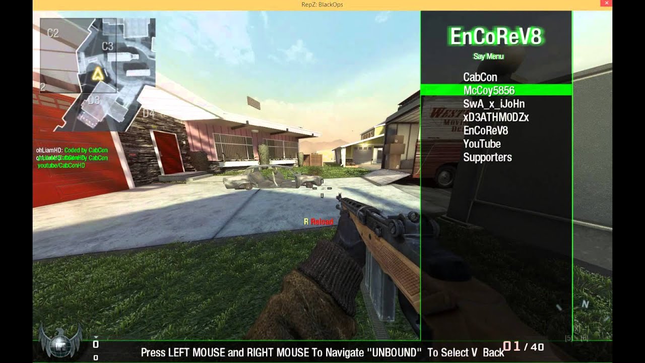 [BO1] EnCoRe v8.3 Modmenu [PS3/PC] + Download - YouTube