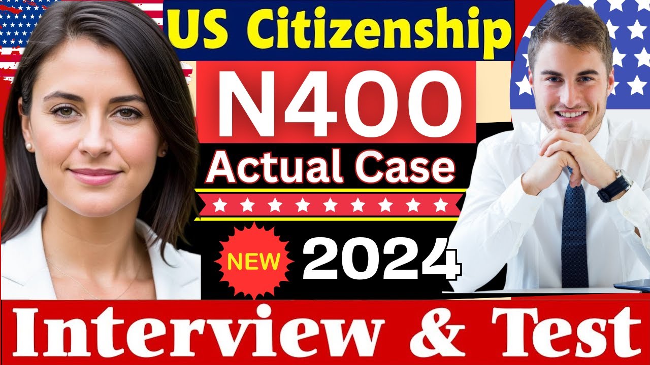 Real Interview of US Citizenship 2024 & Oath Ceremony - N400 ...