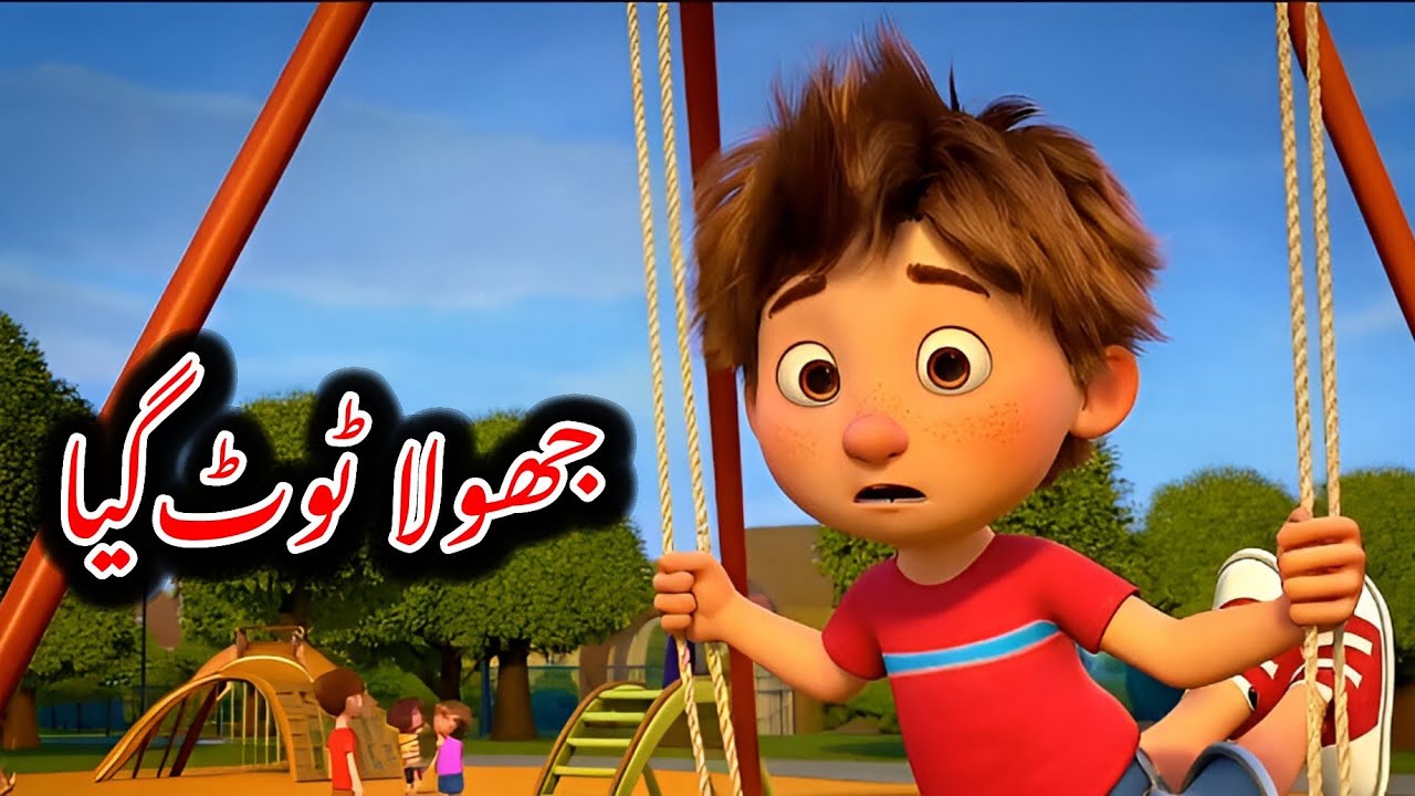 Moral Stories | جھولا ٹوٹ گیا | Urdu Animated |Kids mashi cartoon ...