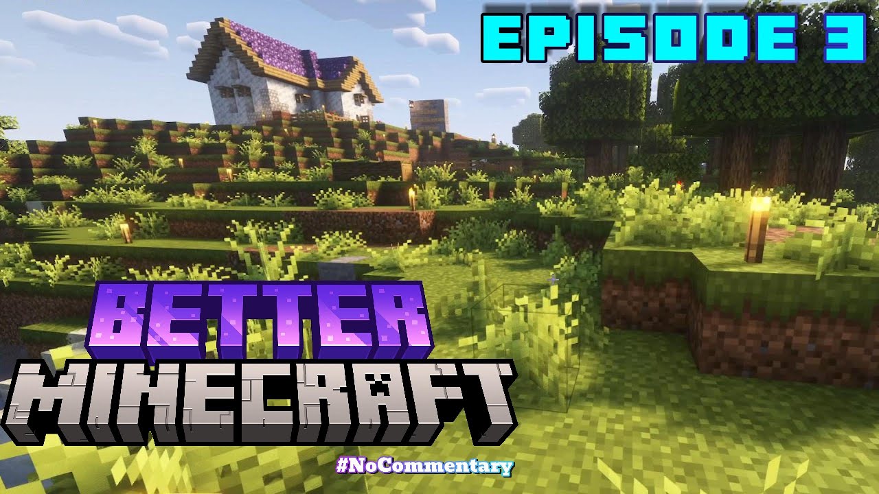 Better Minecraft | EPISODE 3 | Diamonds & Skeletons - YouTube