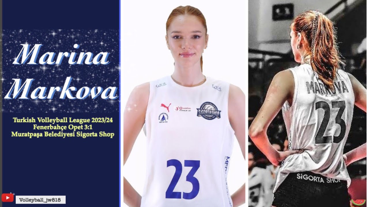 Marina Markova │ FENERBAHÇE OPET vs MURATPAŞA BLD. SİGORTA SHOP ...