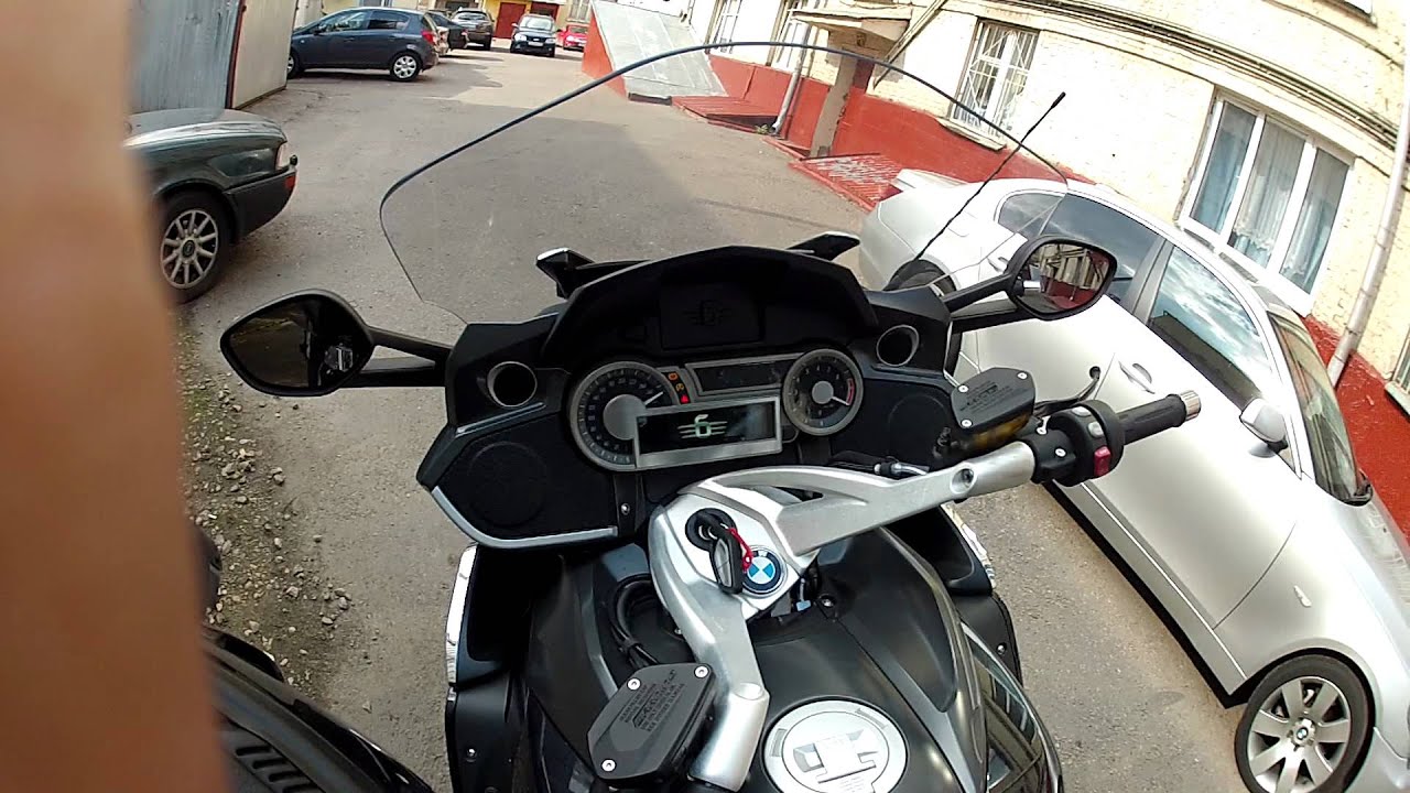 BMW K1600GTL - Engine start sequence - YouTube