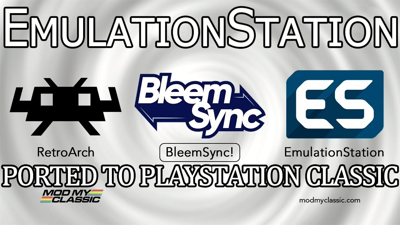 BleemSync | EmulationStation ported to the Playstation Classic - YouTube