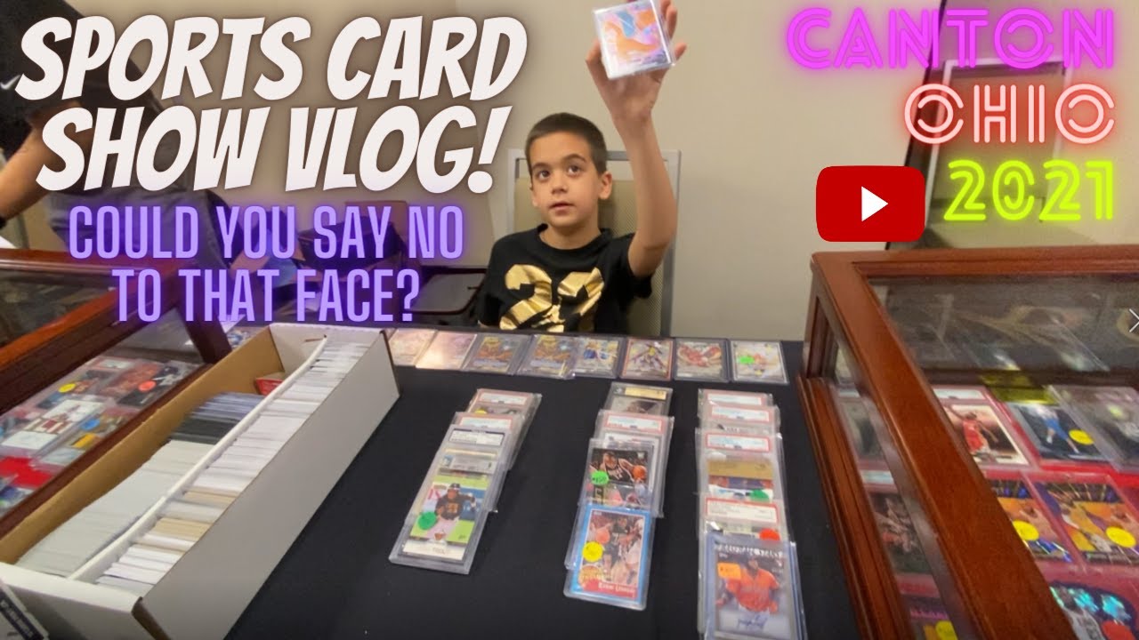 Sports Card Show Vlog Canton Ohio Presented by Rated Rips 2021 - YouTube