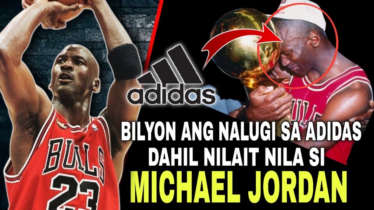 MICHAEL JORDAN NILAIT NG ADIDAS | NIKE & ADIDAS BRIEF HISTORY - YouTube