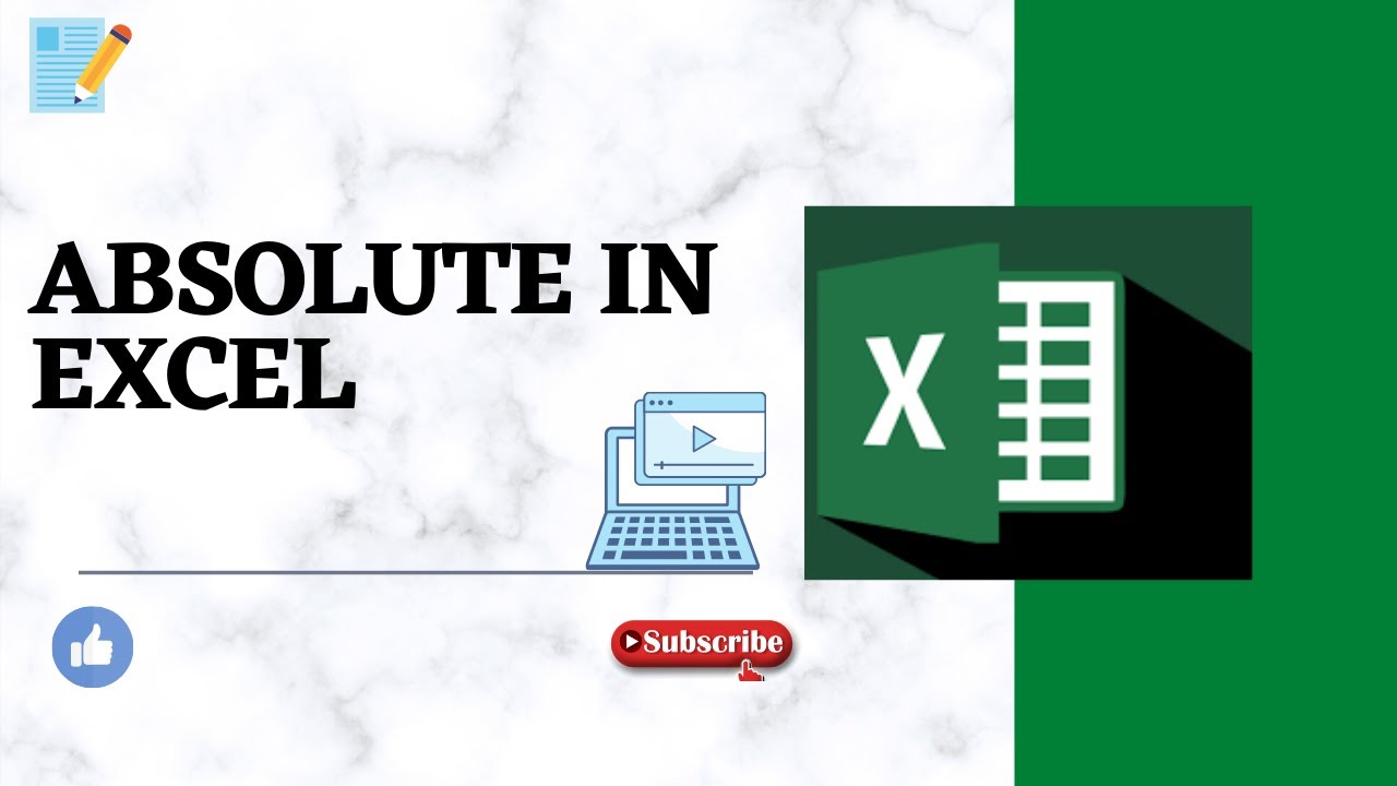 ABSOLUTE IN EXCEL ADVANCE EXCEL YouTube absolute-in-excel-advance-excel-youtube