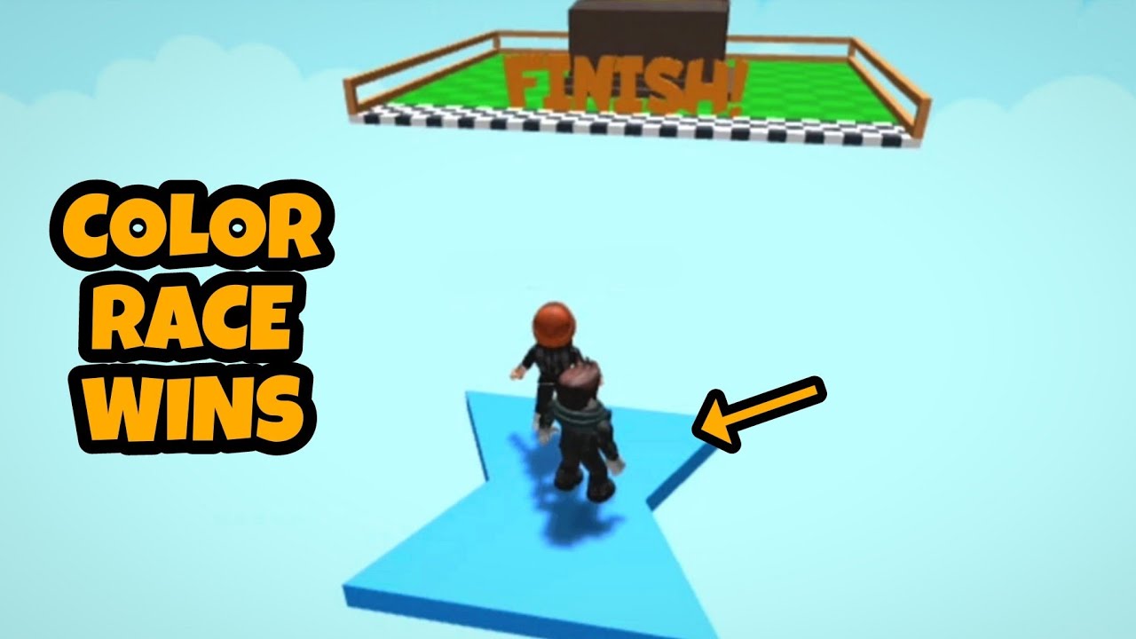 Roblox | Color Race Wins #1 - YouTube