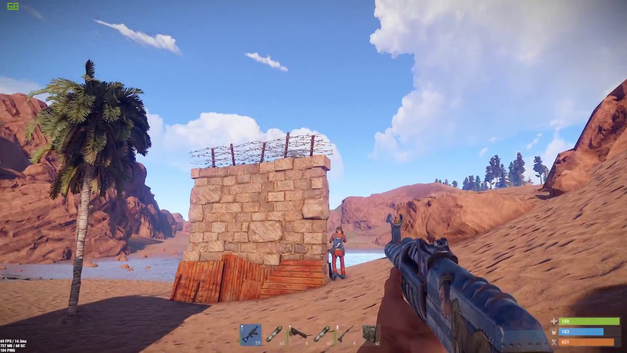 (Rust) Taking Heli While Going To Raid - YouTube