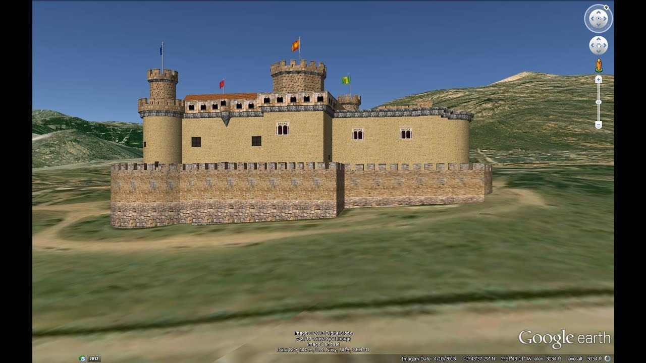 HISTORICAL PLACES OF SPAIN IN GOOGLE EARTH PART FIVE ( 5/7 ) - YouTube