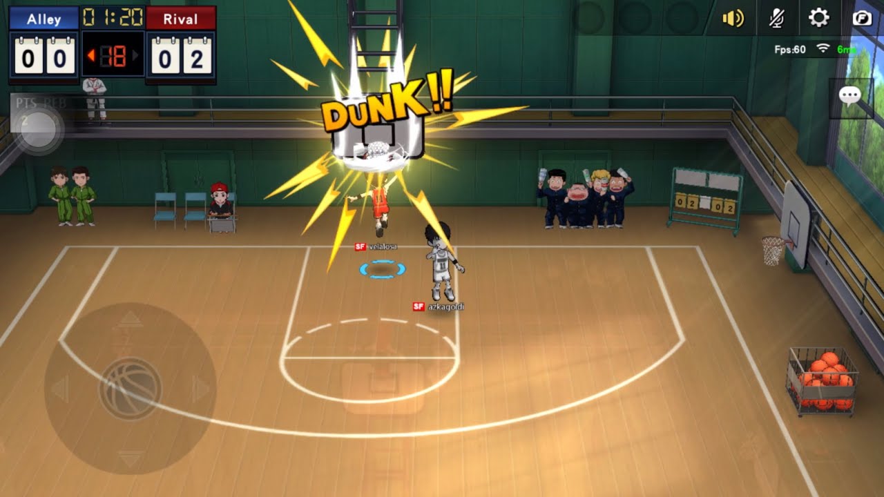 Slam Dunk Mobile Gameplay Kaede - YouTube