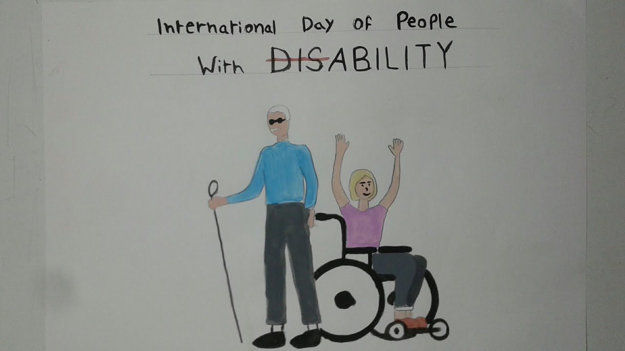 International Day For People With Disability Poster | Drawing And ...