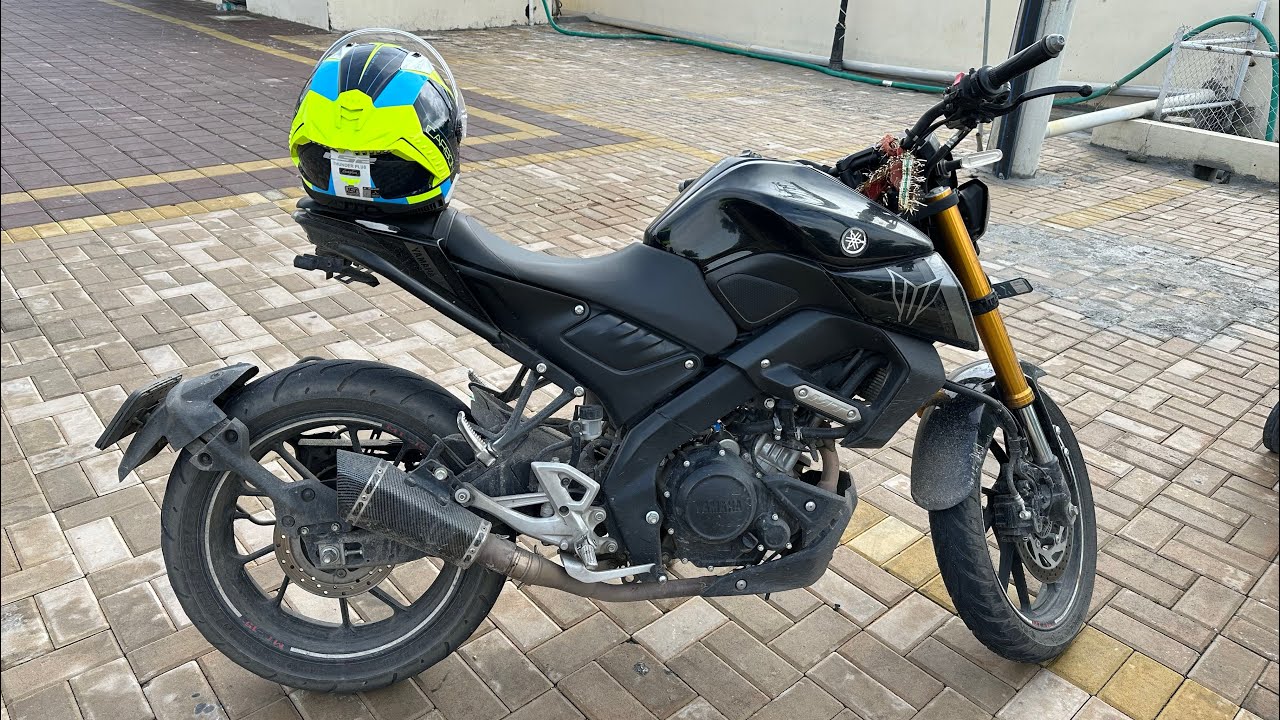 MT15 Full system akrapovic | 4K pov - YouTube