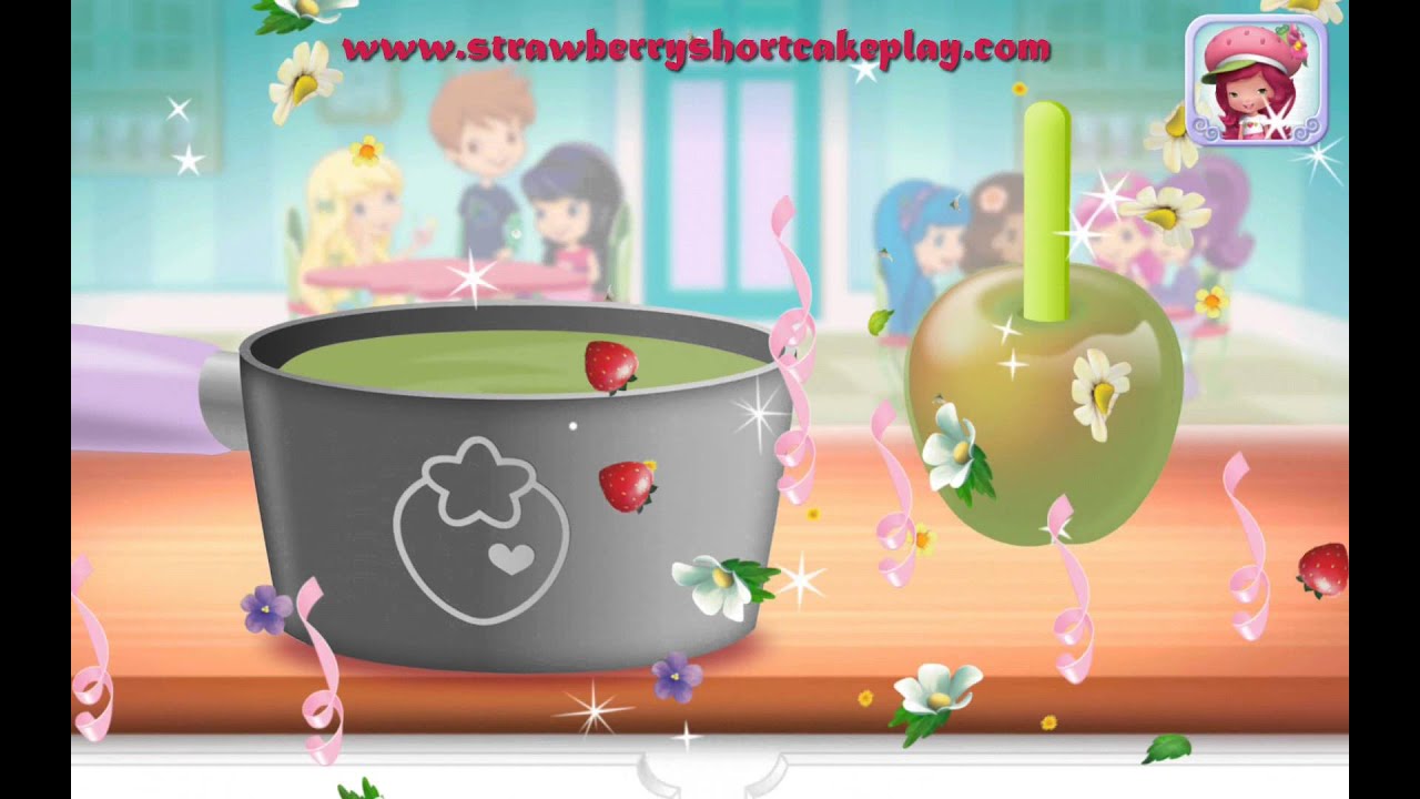 Strawberry Shortcake SWEET SHOP Candy Apple Extravaganza Game Player ...