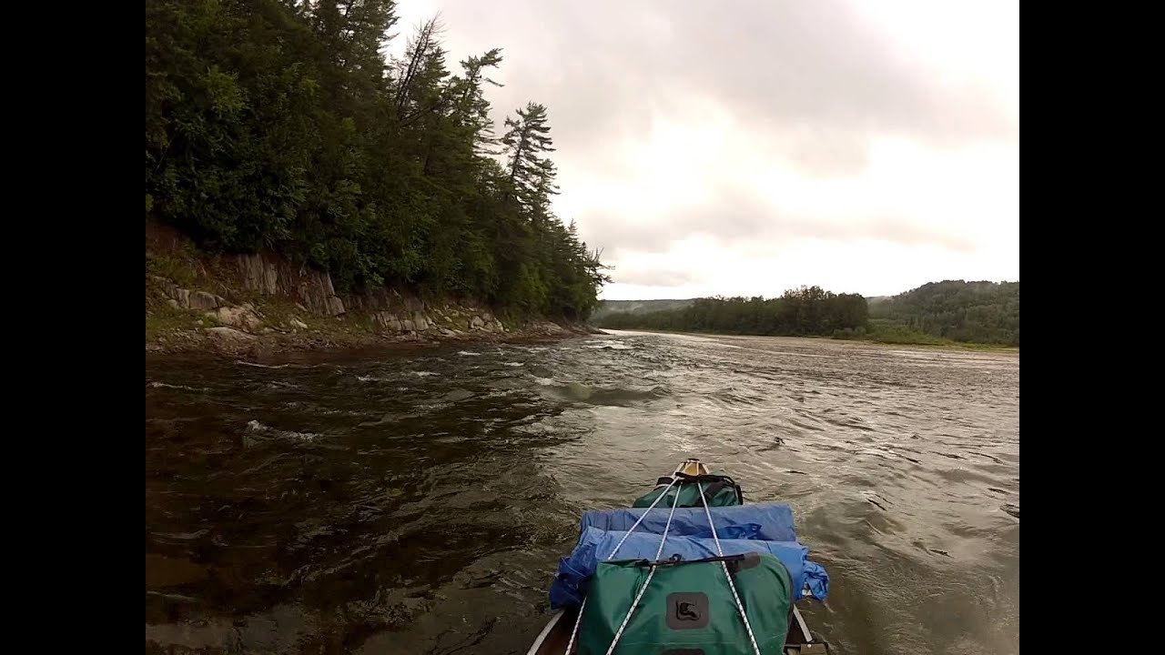 GOPR0109 Restigouche River, New Brunswick Canada. - YouTube
