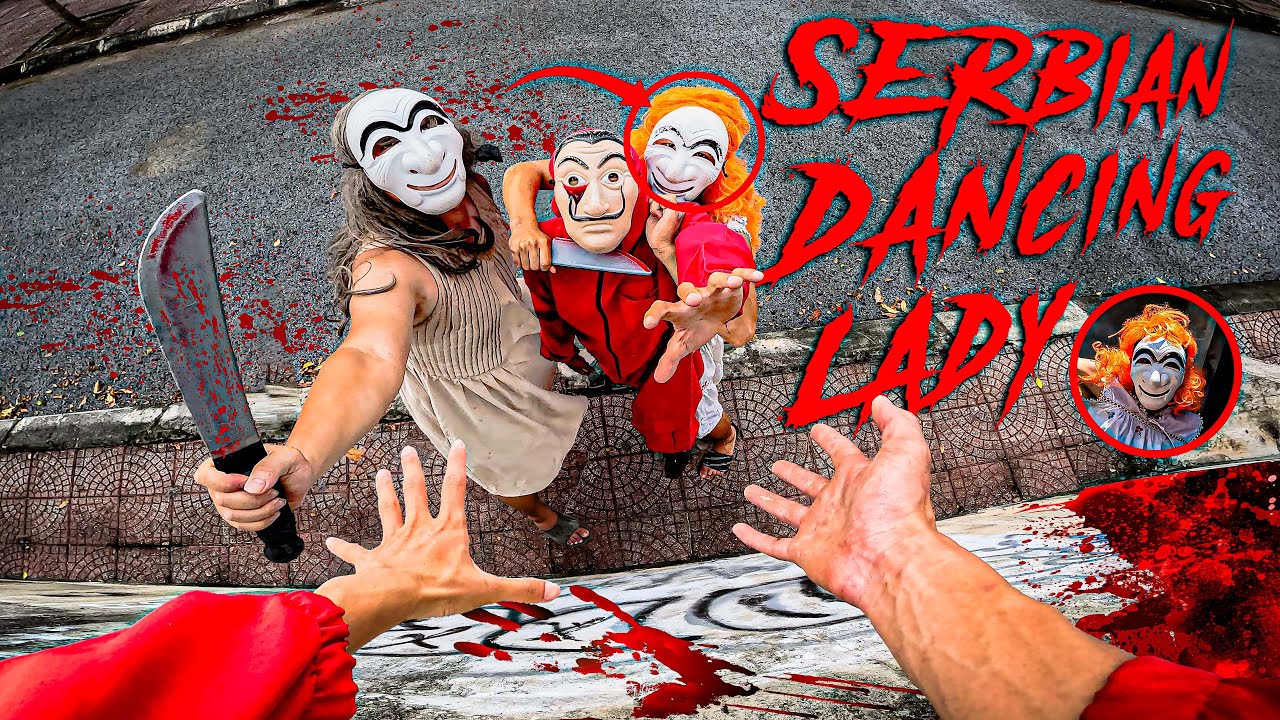 MONEY HEIST vs SERBIAN LADY DANCING ESCAPE IN REAL LIFE 5.0 (HORROR PARKOUR POV) - YouTube