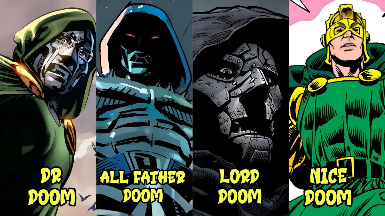 10 Strongest Doctor Doom Versions In Marvel Comics 🔥 - YouTube